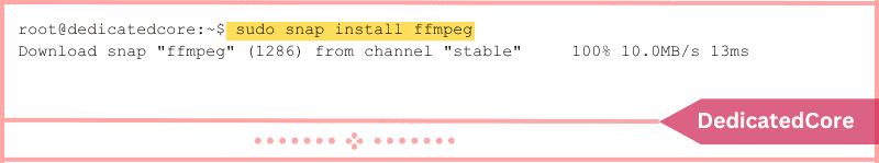 How To Install Ffmpeg On Ubuntu Using Apt Snappy Methods